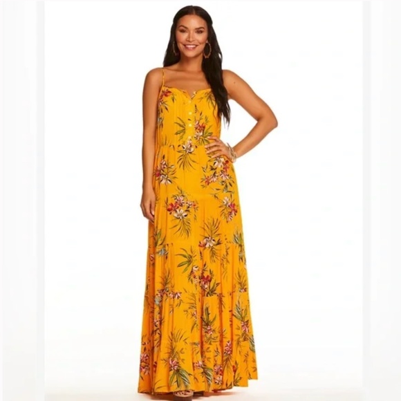 Jessica Simpson | Dresses | Jessica Simpson Alanis Tiered Maxi Dress ...